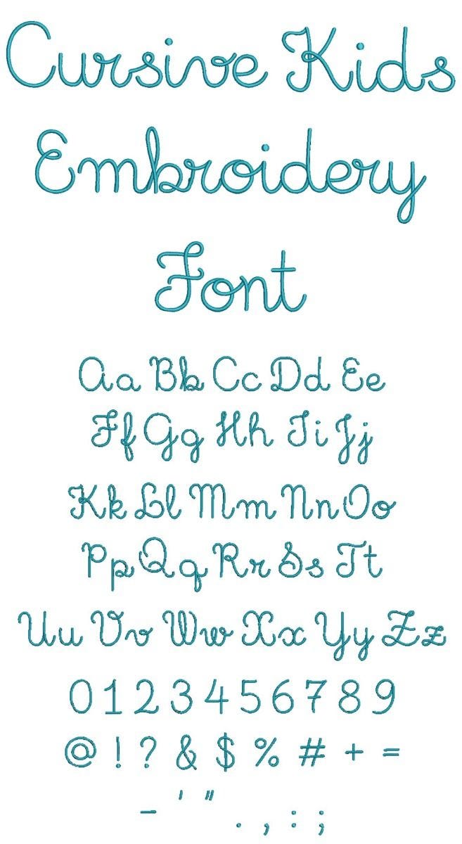 Cursive Font 5th Grade Cursive Font Download