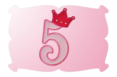 Birthday Princess Numbers