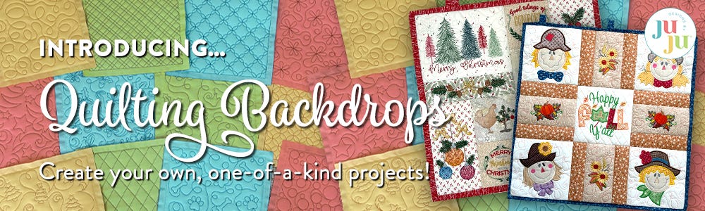 Machine Embroidery Designs | Designs By JuJu