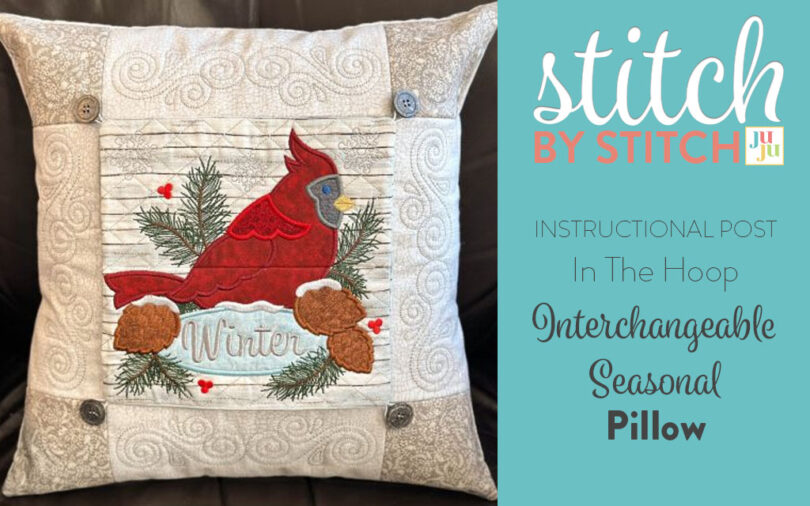 How to Create an Interchangeable Seasonal Pillow: Step-by-Step ...