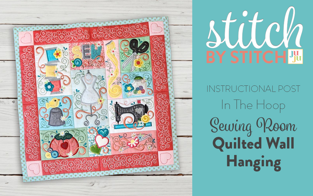 Create a Stunning Quilted Wall Hanging for Your Sewing Room: Step-by ...