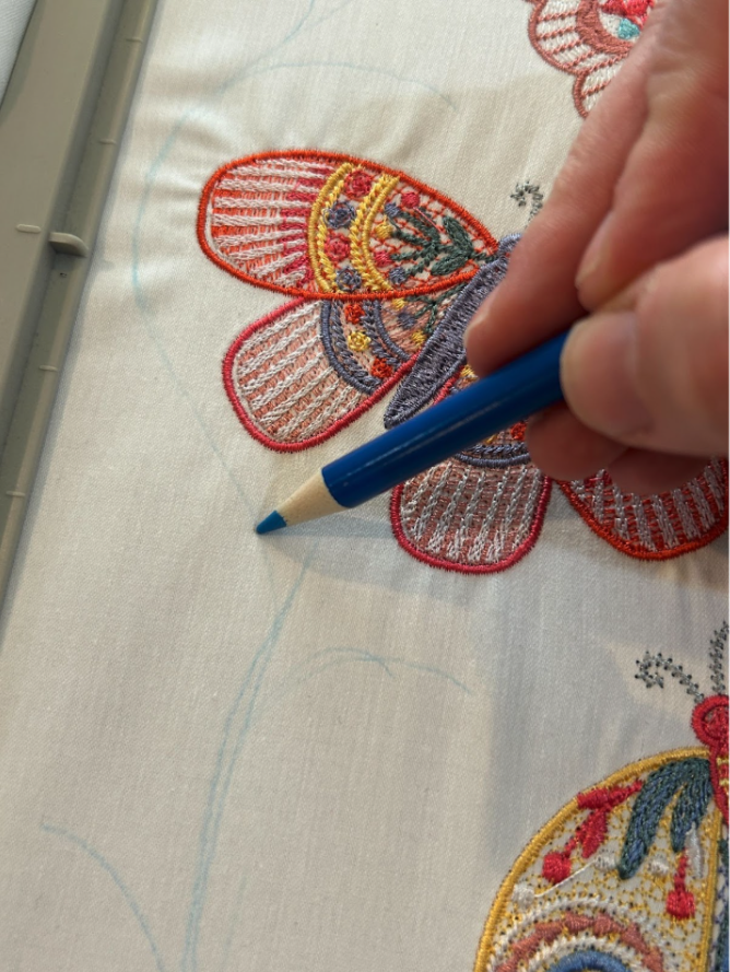 Merged Embroidery Techniques — How to Combine Machine Embroidery with ...
