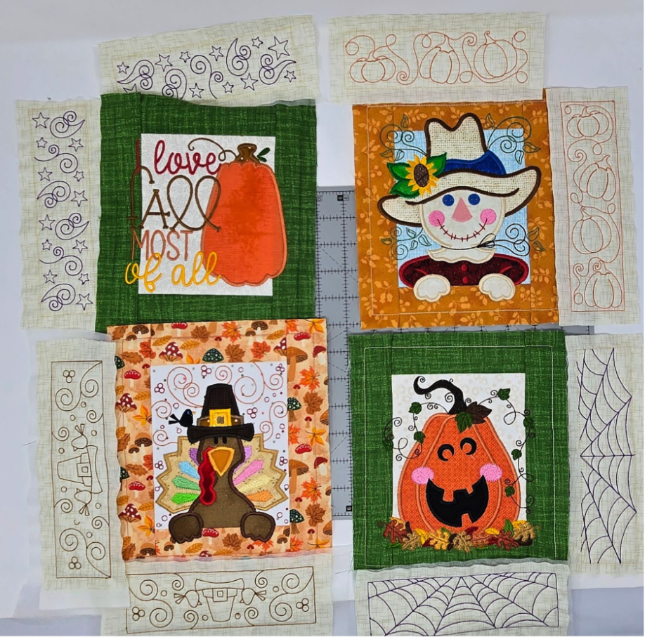 Mix & Match Modular Placemat & Table Runner Embroidery Designs ...
