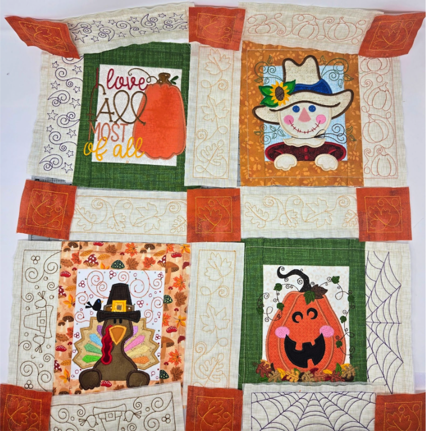 Mix & Match Modular Placemat & Table Runner Embroidery Designs ...