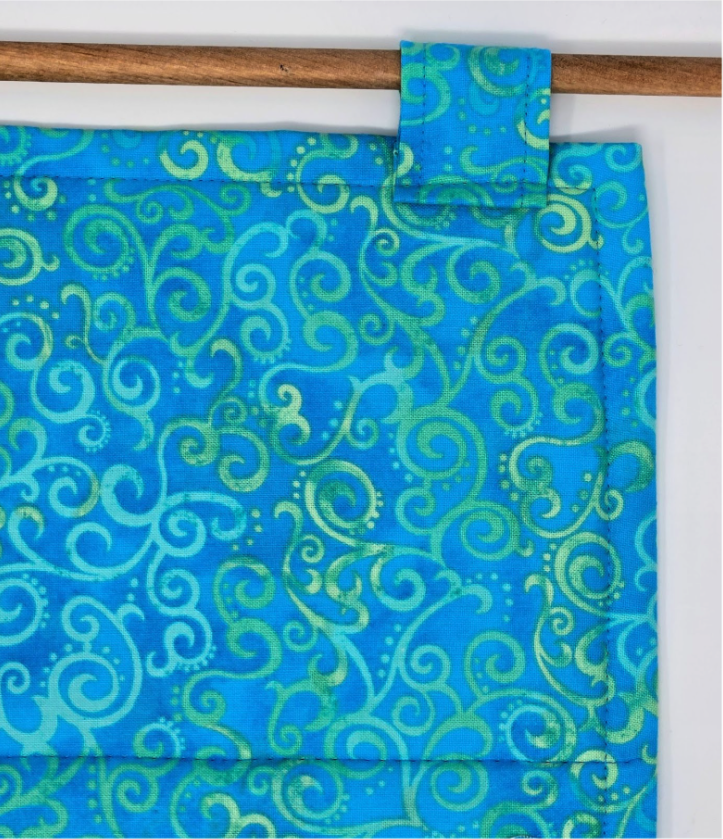 How to Hang an Embroidered Wall Hanging: Easy Methods with Tabs ...