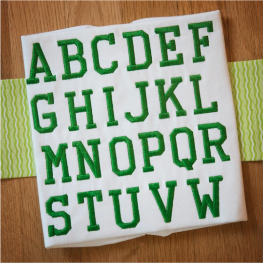 How to Choose the Perfect Embroidery Font: Tips for Fabric, Style ...
