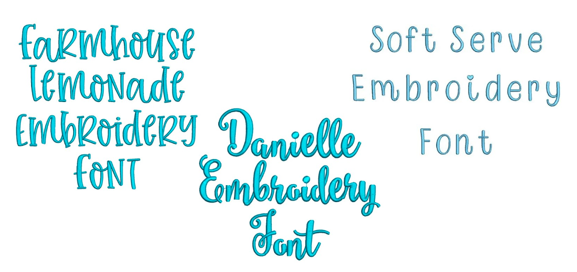 How to Choose the Perfect Embroidery Font: Tips for Fabric, Style ...