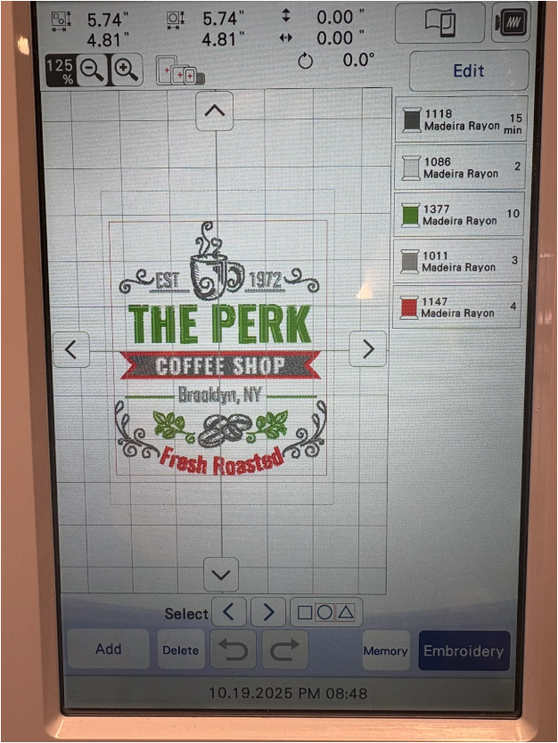 Customize Coffee Shop Embroidery Designs for Kitchen Towels: A Step-by ...
